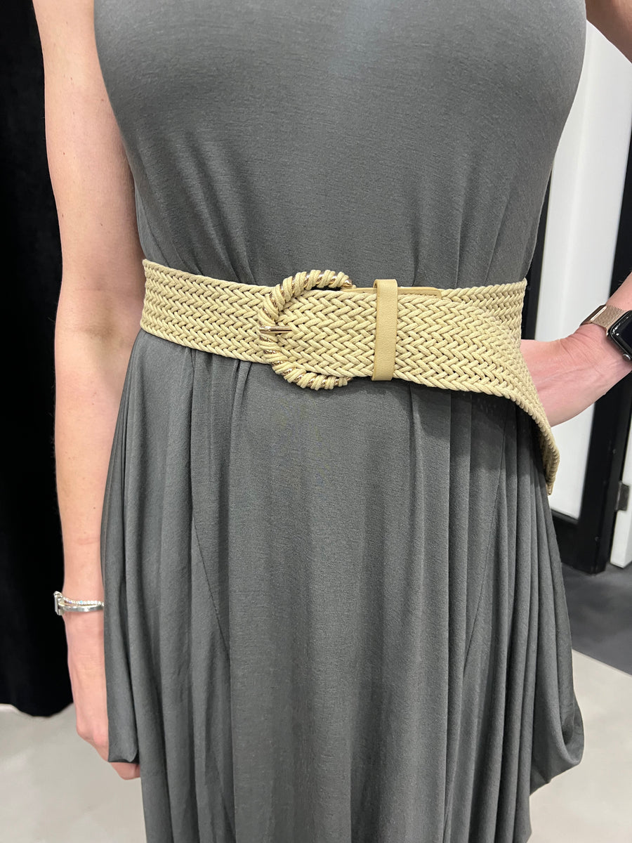 Wide Woven Belt (various colours) | chichappensboutique